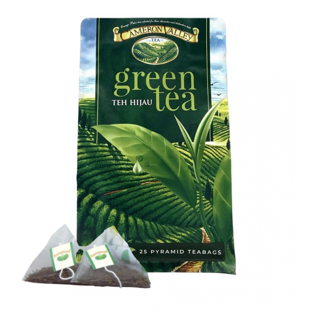 Green Tea Pyramid 25’s – Cameron Valley Tea