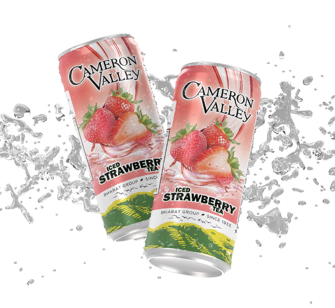 Iced Strawberry Tea - Cameron Valley Tea